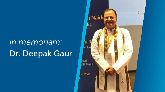 In Memoriam: Dr. Deepak Gaur - IAVI